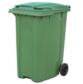 360 Liter Mobile Garbage Bin | Plastic Waste Containers