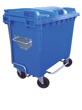660 Liter Mobile Garbage Containers | Plastic Waste Containers